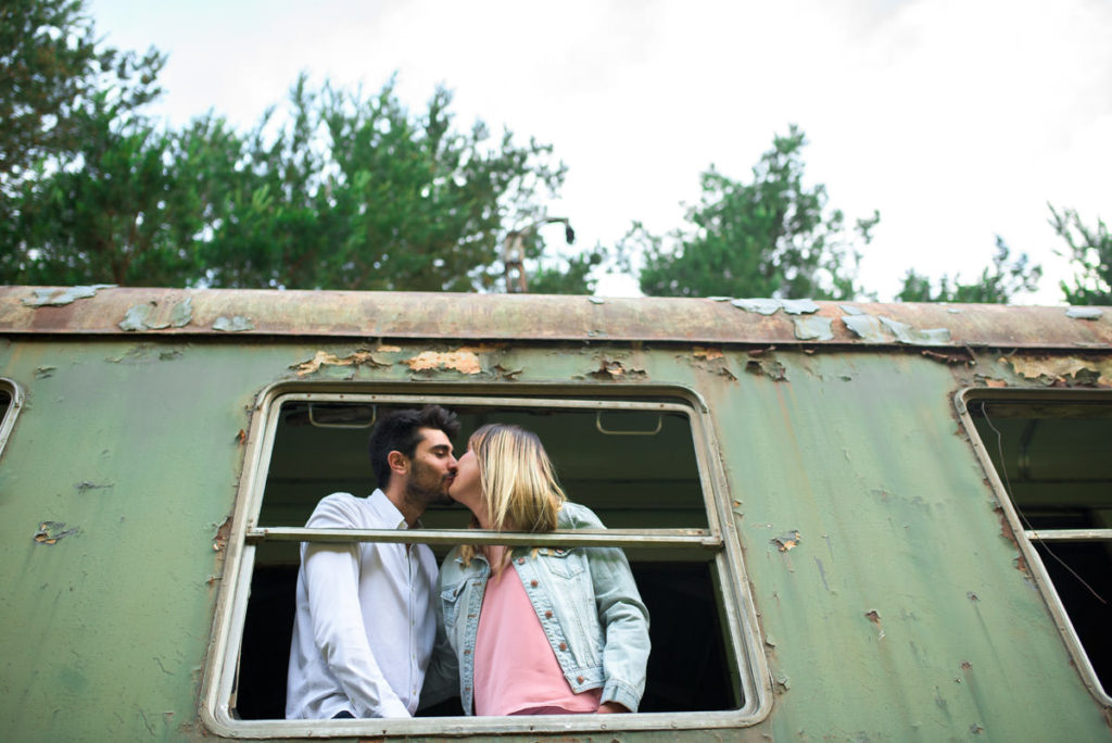 Preboda en la estación de Canfranc